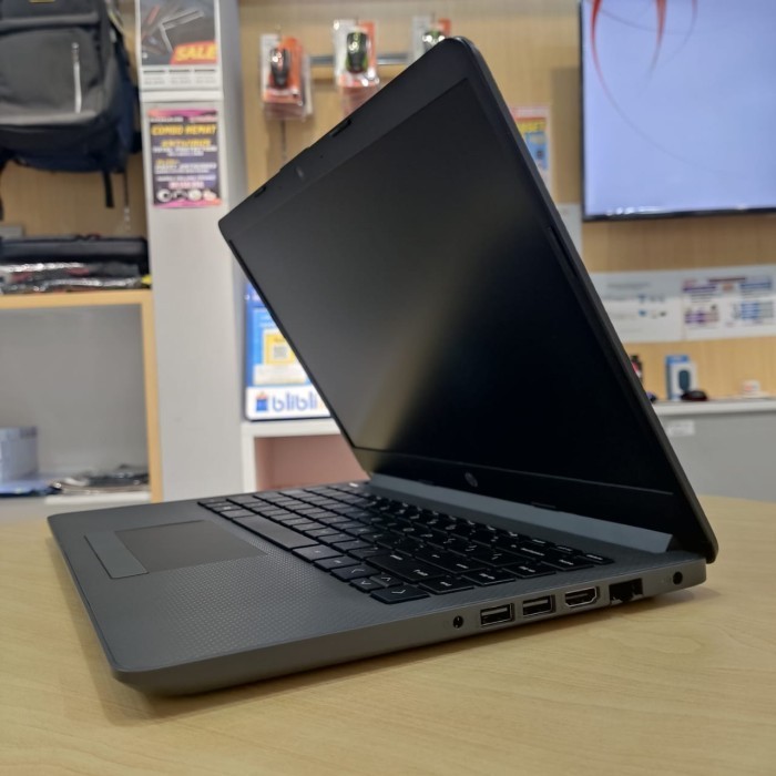 Jual Laptop Hp 245 G9 Amd Ryzen 5 5625U 16Gb 512Gb Win 11 Home Black ...