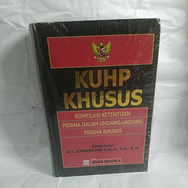 Jual kuhp khusus kompilasi ketentuan pidana dalam undang-undang pidana ...