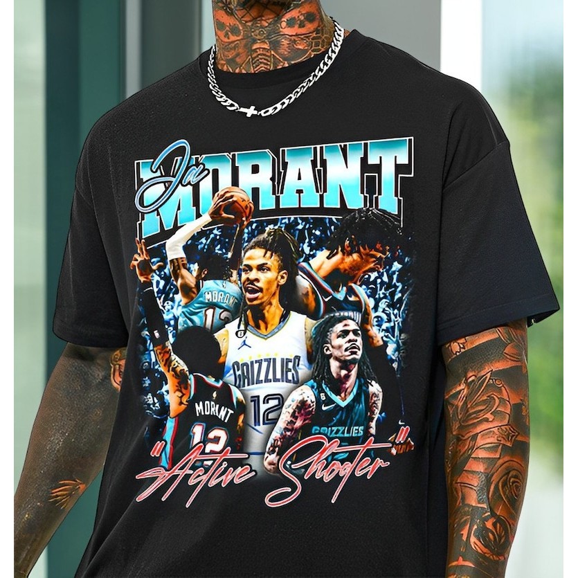 Jual Kaus Penembak Aktif Ja Morant Kaus Basket Ja Morant Kaus Meme Lucu ...