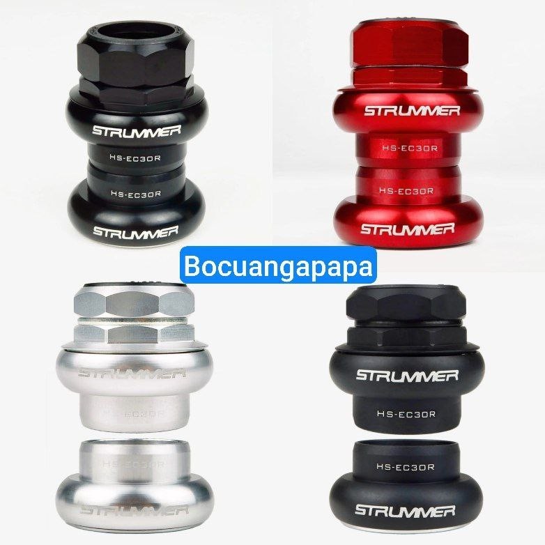 Jual Headset Sepeda kom fork 22.2mm tiang stem BEARING STRUMMER EC30R ...
