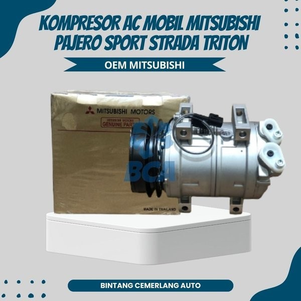 Jual KOMPRESOR AC MOBIL COMPRESSOR MITSUBISHI PAJERO TRITON STRADA 2500 ...