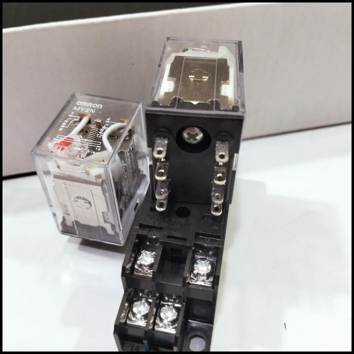Jual DISKON RELAY MY2N 220VAC OMRON PLUS SOCKET !!! | Shopee Indonesia