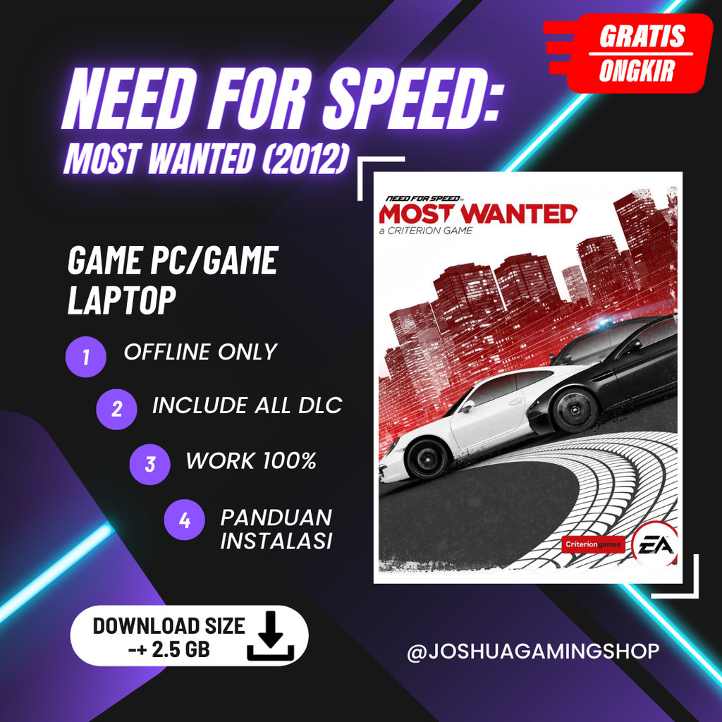 Jual Need for Speed Most Wanted (2012) - PC Game | Shopee Indonesia