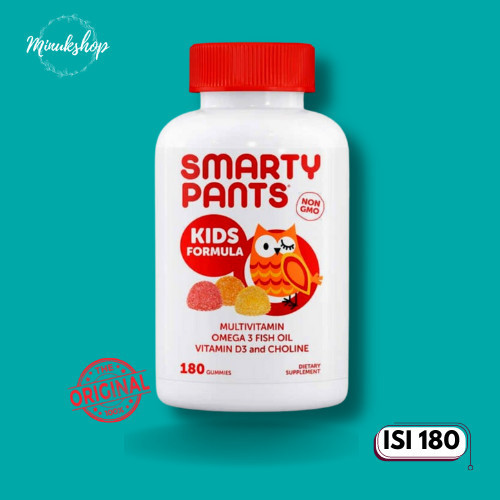 Jual Smarty Pants Multivitamin Kids Formula Vitamins Isi 180 Gummies | Shopee Indonesia