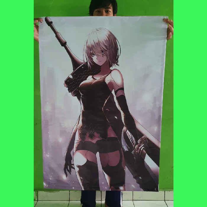 Jual Poster Game Nier Automata A2, Ukuran 1 Meter | Shopee Indonesia