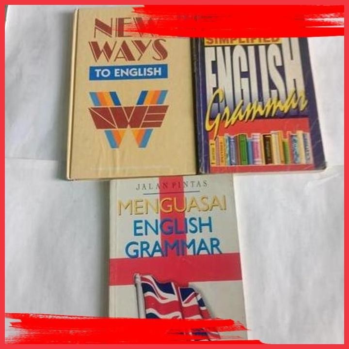 Jual (bk srpu) ori new ways to english, simplified english grammar ...