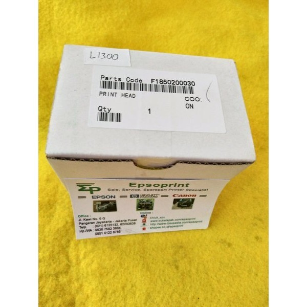 Jual PRINT HEAD EPSON L1300 T1100 HEAD L1300 T1100 | Shopee Indonesia