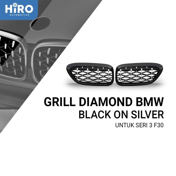 Jual Grill Diamond Bmw Seri 3 F30 2013-2018 - Grill Mobil Depan Plug N ...