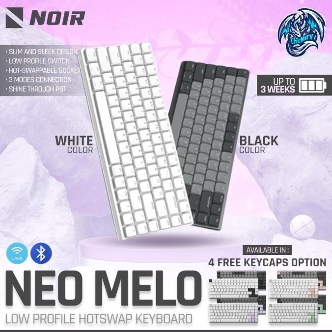 Jual Noir Neo Melo Low Profile Wireless Mechanical Gaming Keyboard ...