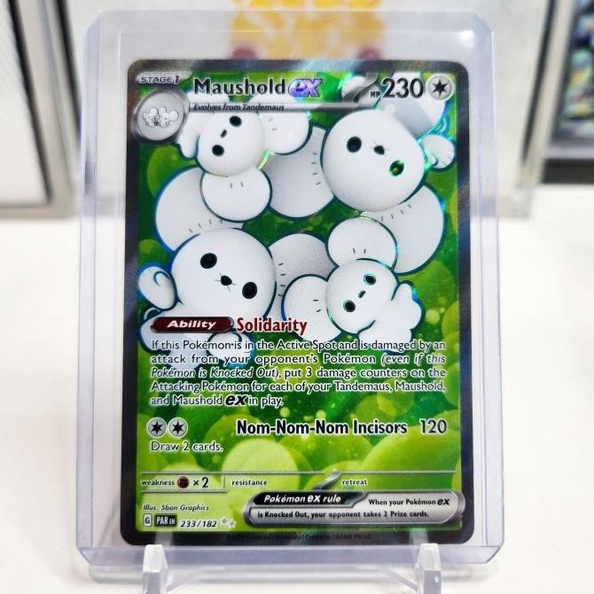 Jual MAUSHOLD ex 233 FA - Paradox Rift (PARen) - Pokemon TCG English ...
