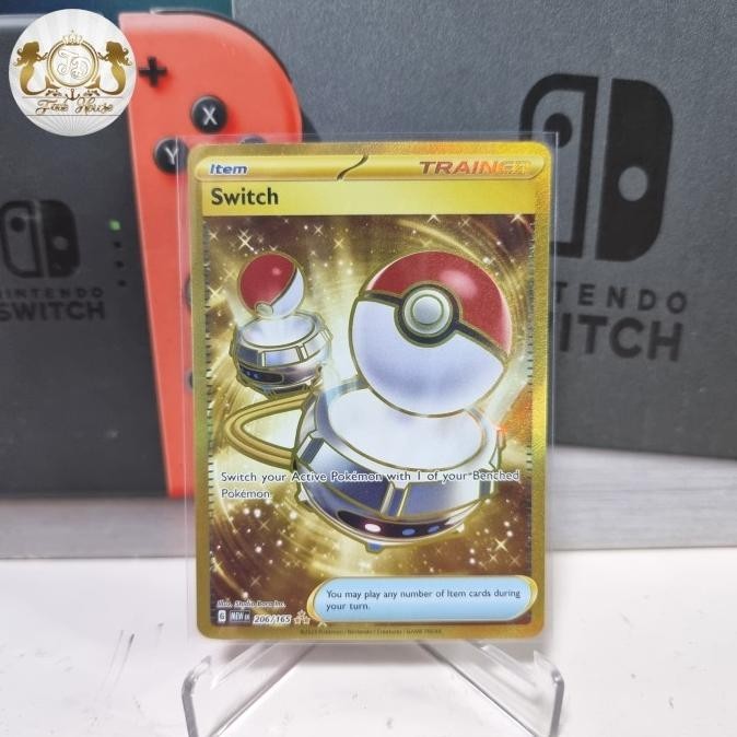 Jual Switch 206/165 (Pokemon 151 MEW EN) - Kartu Pokemon TCG English ...