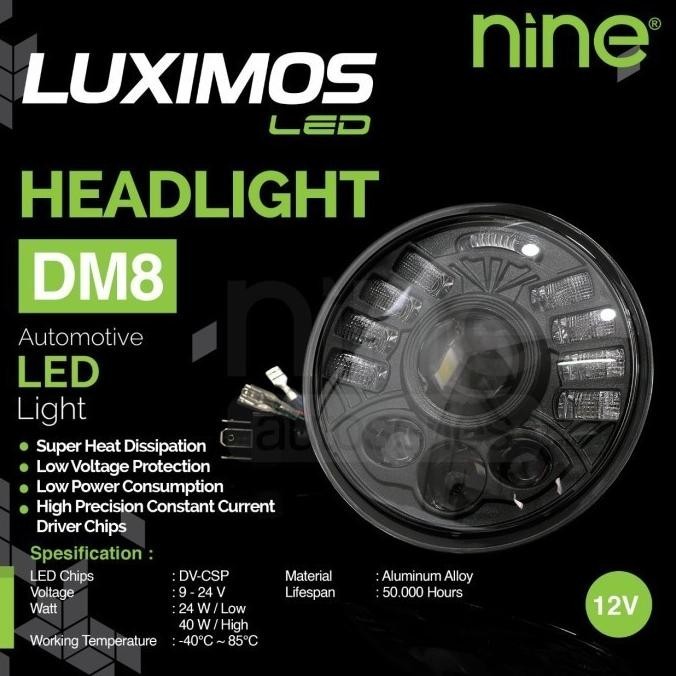 Jual LAMPU DAYMAKER LED DM1,DM5,DM8 DAYMAKER COBRA 5,75 inch | Shopee Indonesia