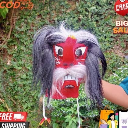 Jual Topeng Bujang Ganong | Ganongan Ponorogo| Tetek Melek | Topeng ...