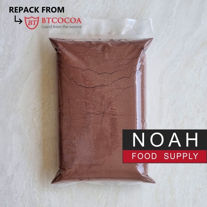 Jual BUBUK COKELAT COCOA POWDER DARK CHOCOLATE BT COCOA 1000HA 1 KG ...
