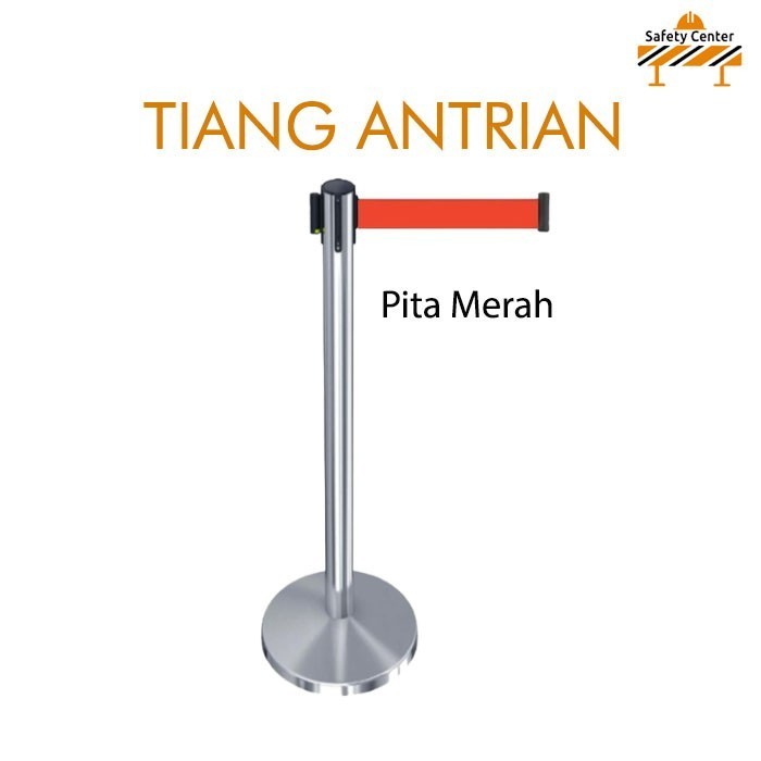 Jual Tiang Antrian / Queue Line Separator Stainless | Shopee Indonesia