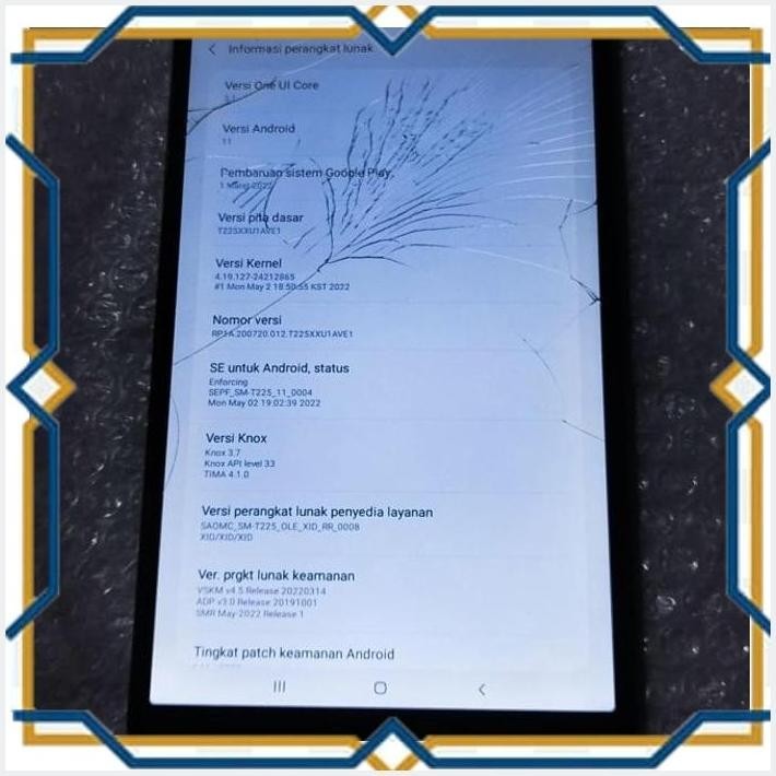 Jual [ABC] LCD + FRAME SAMSUNG TAB A7 LITE T225 RETAK ORIGINAL COPOTAN ...