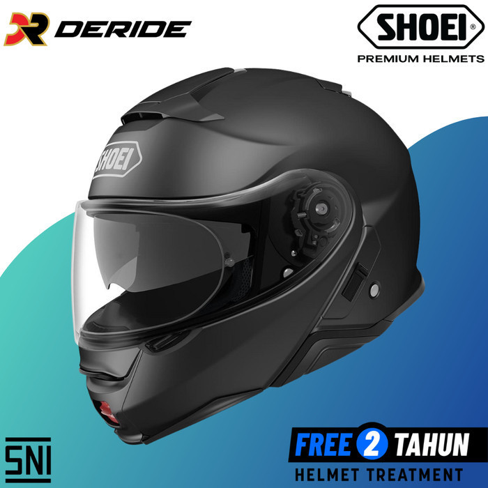 Jual SHOEI NEOTEC 2 MATT BLACK HELM MODULAR SNI DOUBLE VISOR NEOTEC2 ...