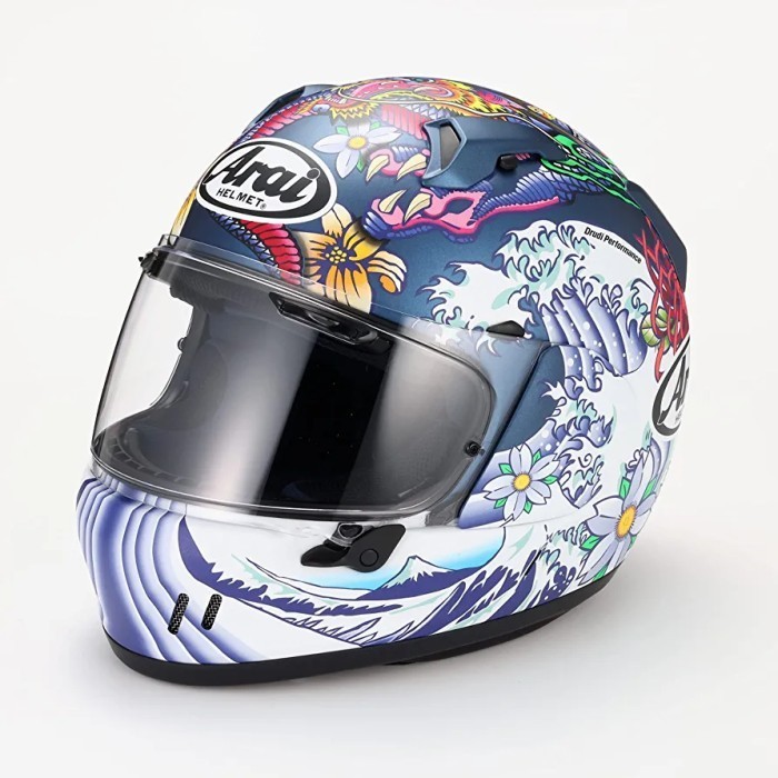 Jual ARAI XD ORIENTAL FLAT BLUE MADE IN JAPAN | Shopee Indonesia
