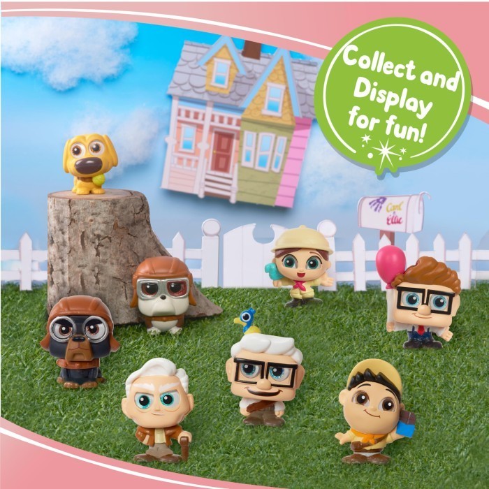 Jual Ready Disney Doorables Up Pixar Carl Fredricksen Ellie Russell Dug ...