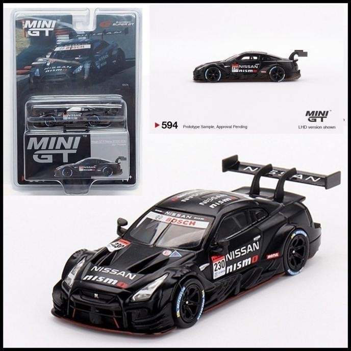 Jual Mini GT 594 Nissan GTR Nismo GT500 2021 Prototype #230 MIJO MINIGT | Shopee Indonesia