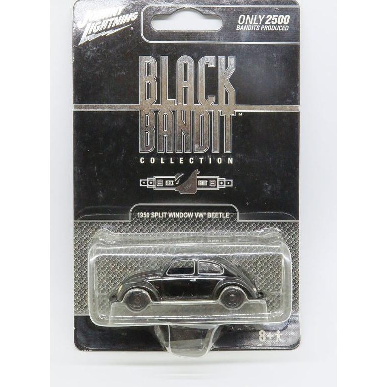 Jual Johnny Lightning 1950 VW Split Window Beetle - Black Bandit ...