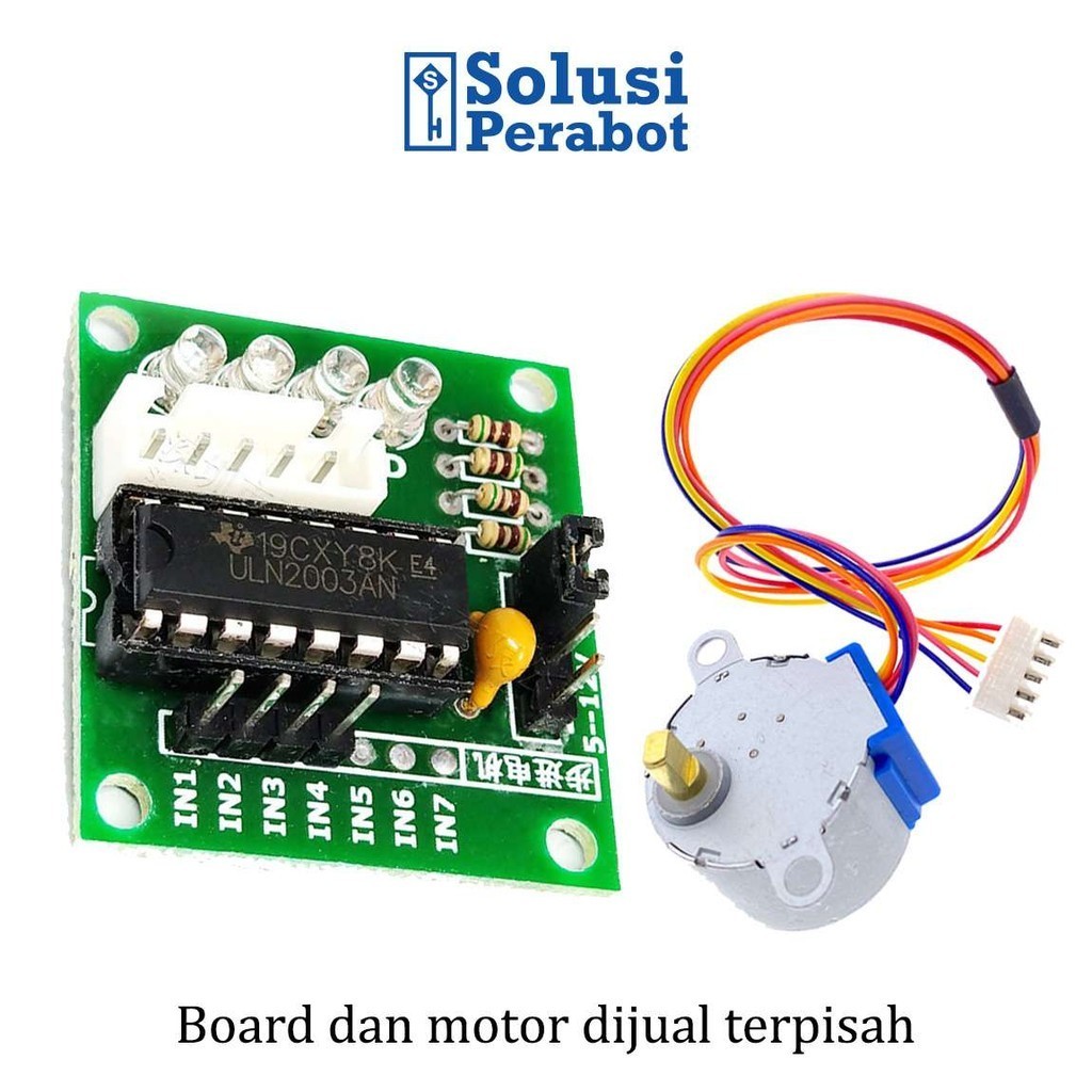 Jual Stepper Motor Uln2003 Driver Board Sp Module 28byj 28 Byj 48 Uln 2003 Arduino Dc5v