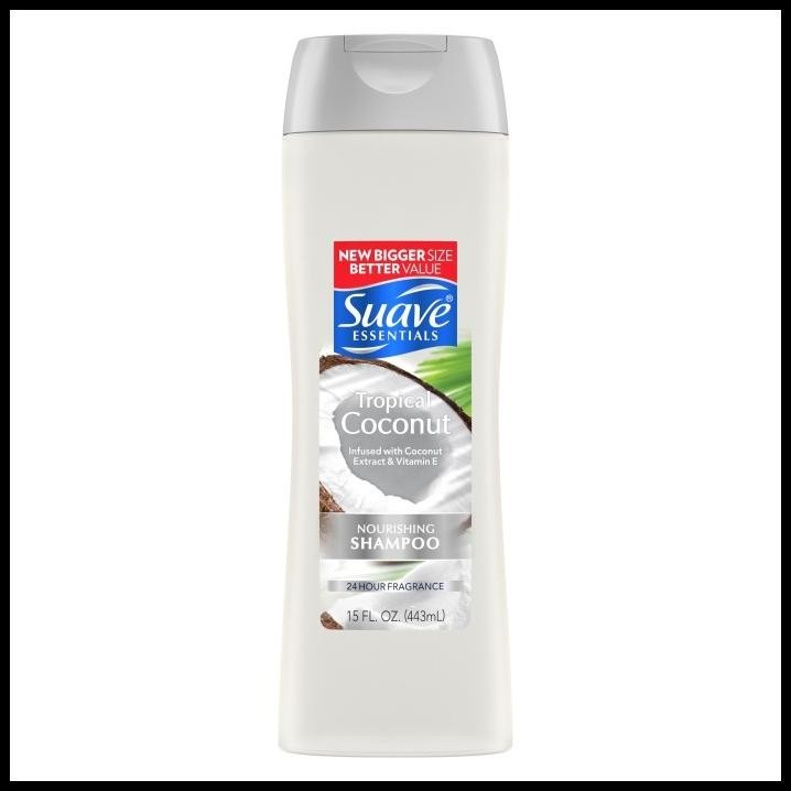 Jual Suave Essential Tropical Coconut Shampoo (443Ml) | Shopee Indonesia