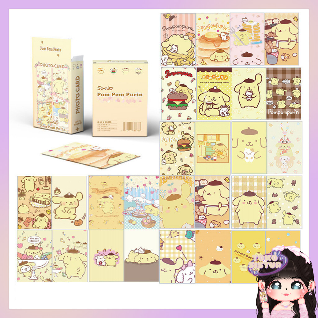 Jual [TS] PAMPURIN HOLOGRAM PHOTOCARD LOMO CARD ANIME 2 SISI ISI 50PCS ...