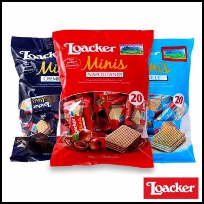Jual Loacker Minis Creamkakao 20 Pcs | Shopee Indonesia