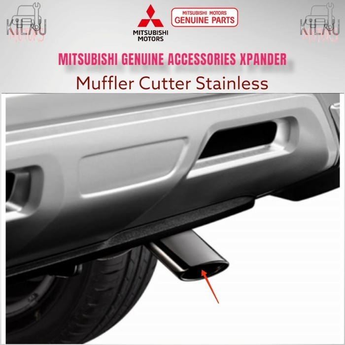 Jual Tutup Knalpot Mitsubishi Xpander / Muffler Cutter Stainless ...