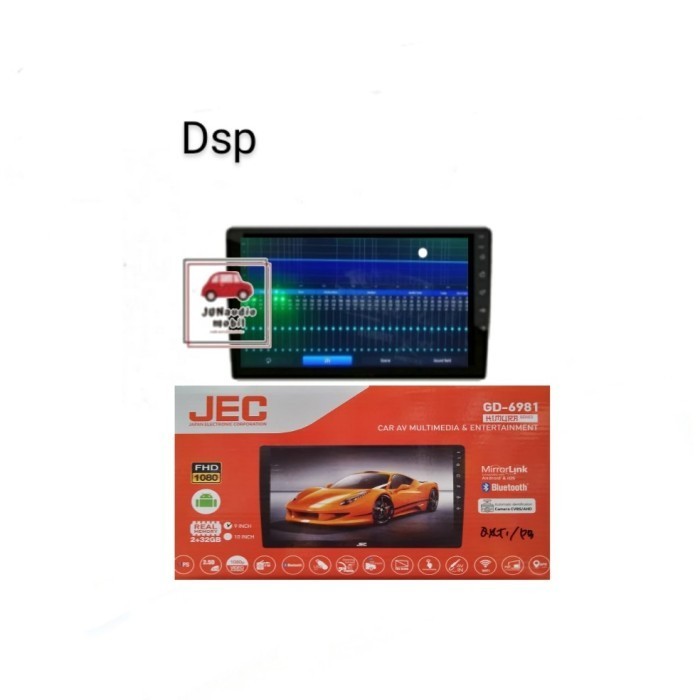 Jual Bagus Head Unit Android Jec 9 Inch Oem Fortuner Vrz 2016 Up + Kamera | Shopee Indonesia