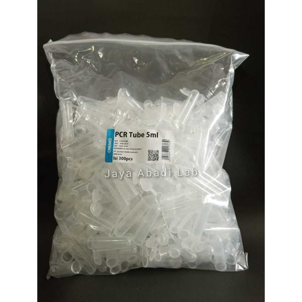 Jual PCR tube plastik tabung 5 ml 5cc 5ml 5 cc sentrifus centrifuge bag ...