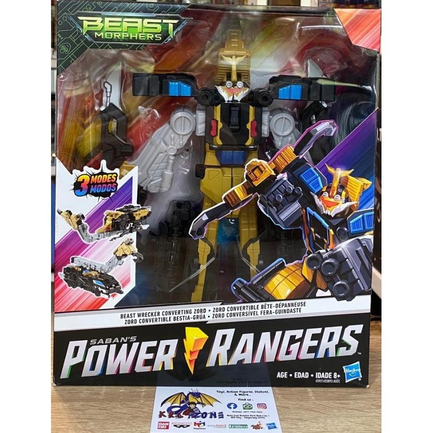 Jual HASBRO POWER RANGERS BEAST MORPHER WRECKER ZORD MEGAZORD FIGURE ...