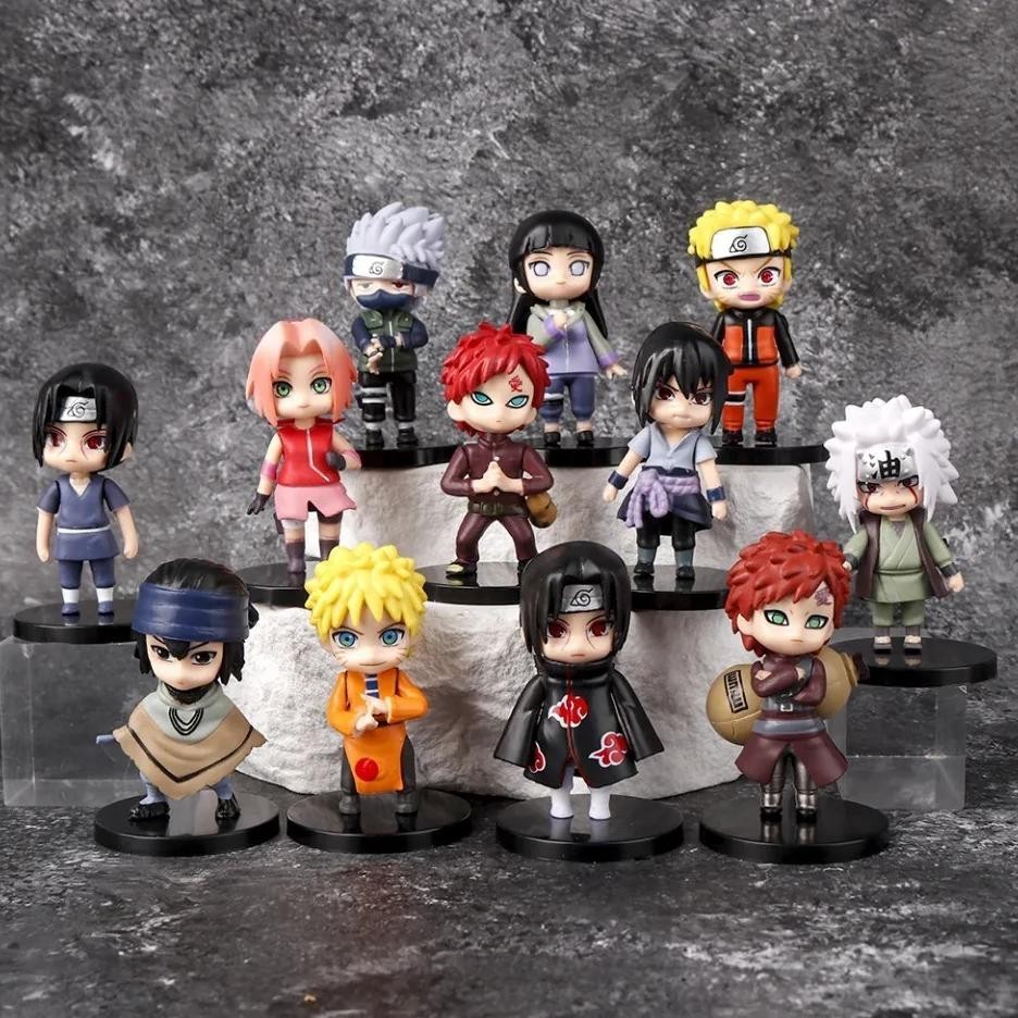 Jual gd-12 Figure Set 12 Naruto Chibi /Anime Naruto Sasuke Termurah ...