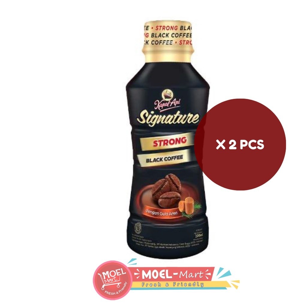 Jual KOPI KAPAL API SIGNATURE STRONG 2 Botol x 200ML | Shopee Indonesia