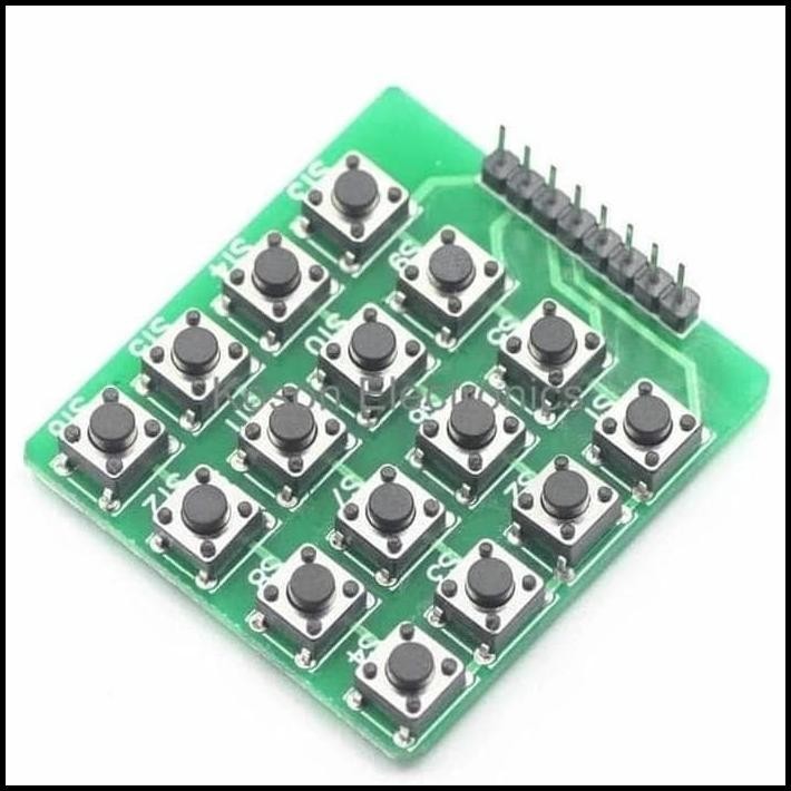 Jual BEST DEAL 16 BUTTON 4X4 MATRIX KEYPAD KEYBOARD MODULE !! | Shopee Indonesia