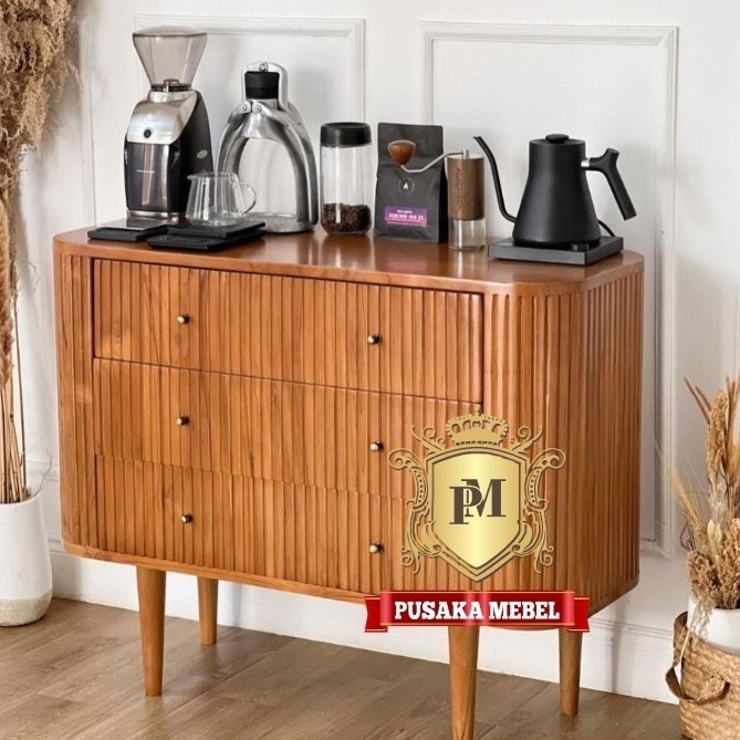 Jual meja cabinet laci minimalis kayu jati, meja nakas laci minimalis ...