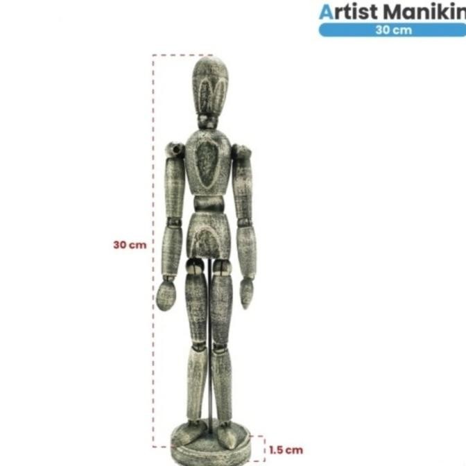 Jual Wooden Artist Mannequins Figure Model Manekin Kayu Patung Manikin ...