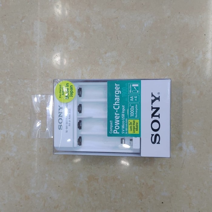 Jual Sony Power Changer Usb+ 4 Pcs Baterai Aa Mah 1900 (Original) Resmi ...