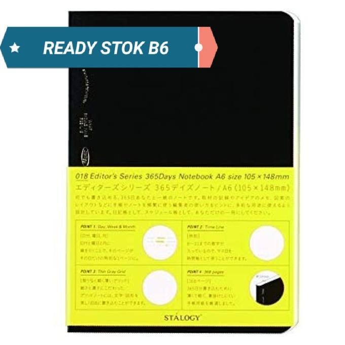 Jual Stalogy 365 Ori Jepang, Utk Bullet Journal, Planner, Diary ...