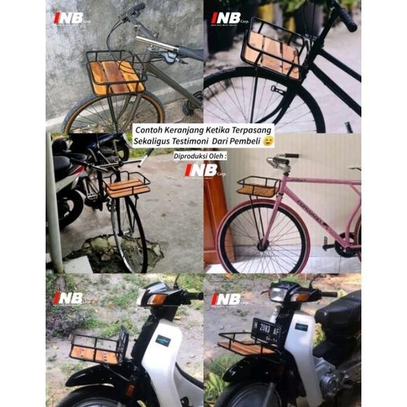 Jual SPECIAL Keranjang Depan Sepeda / Rak Pannier Custom Federal Fixie ...