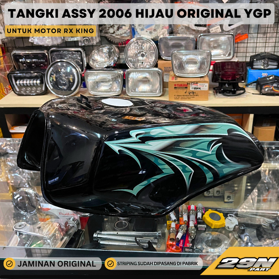 Jual TANK TANGKI 2006 HITAM RX-KING RXKING ASSY ORIGINAL 3KA-F4100-J0 ...
