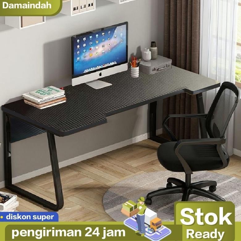 Jual Meja Komputer Serat Karbon/ Meja Gaming / Meja Laptop / Meja Kayu ...