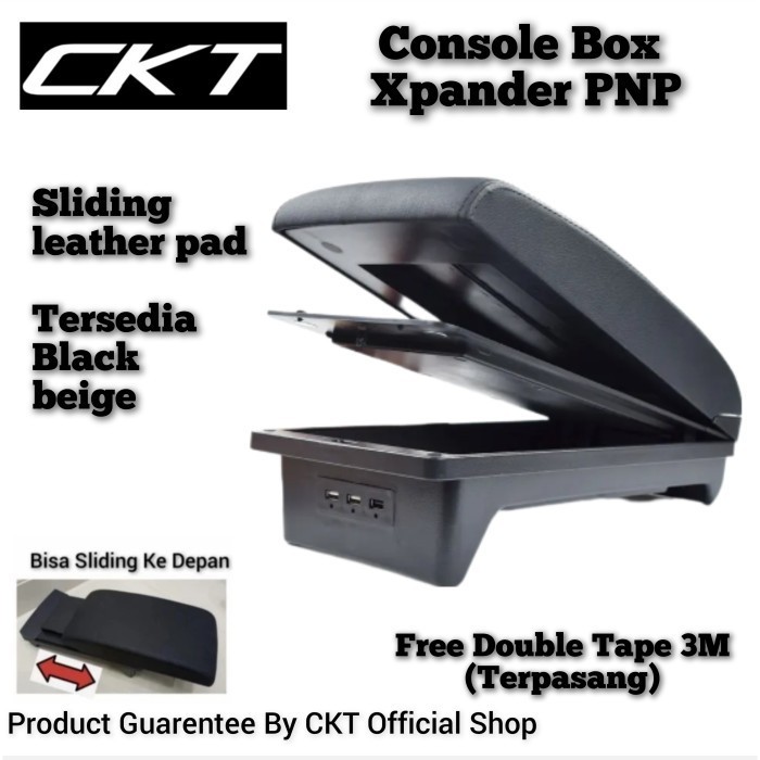 Jual mitsubishi Xpander arm rest tangan sandaran console box armrest ...