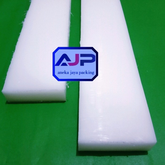 Jual nylon sheet 10mm 4cm x 100cm polyethylene hdpe putih lembaran | Shopee Indonesia