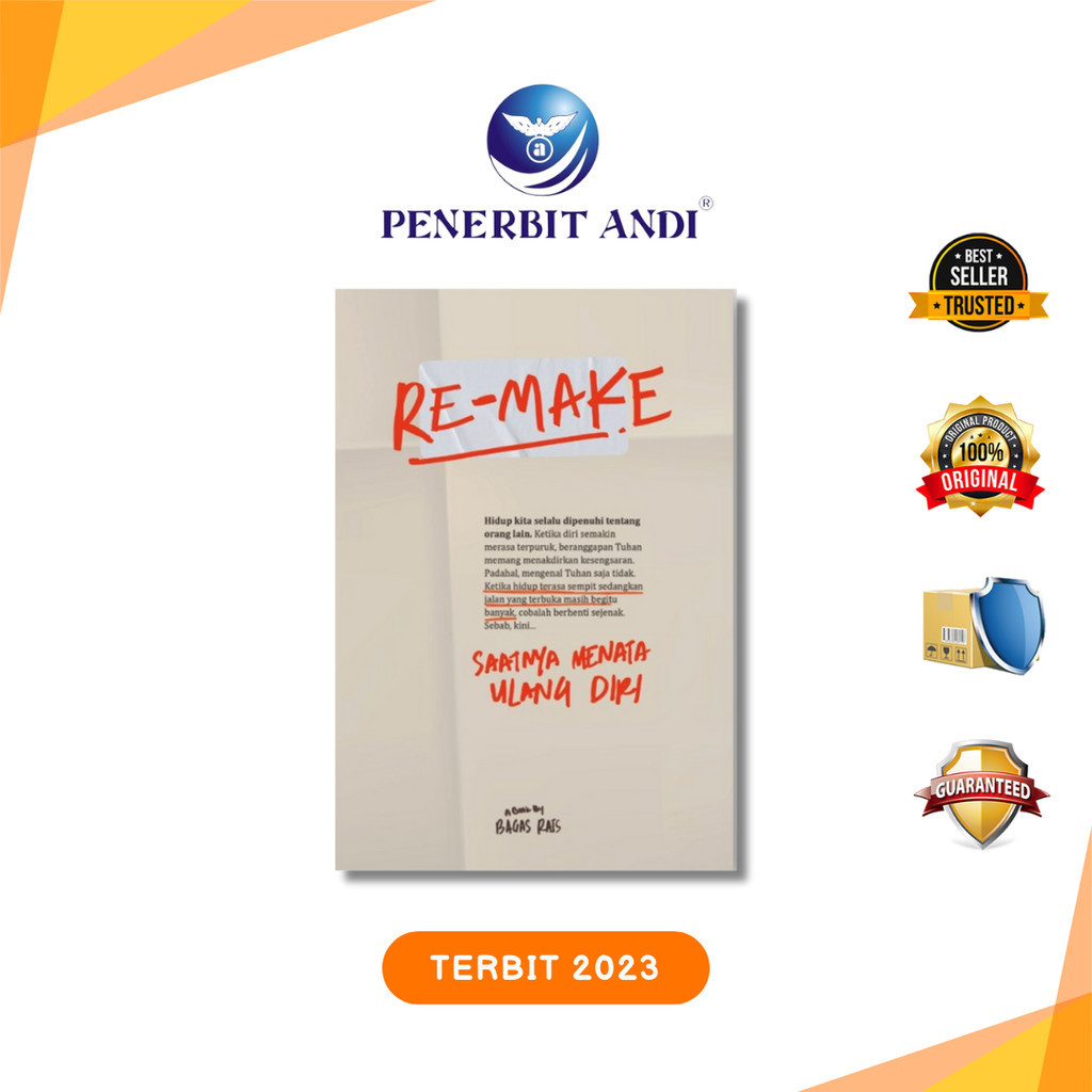 Jual Buku Re-Make: Saatnya Menata Ulang Diri - Bagas Rais | Shopee Indonesia