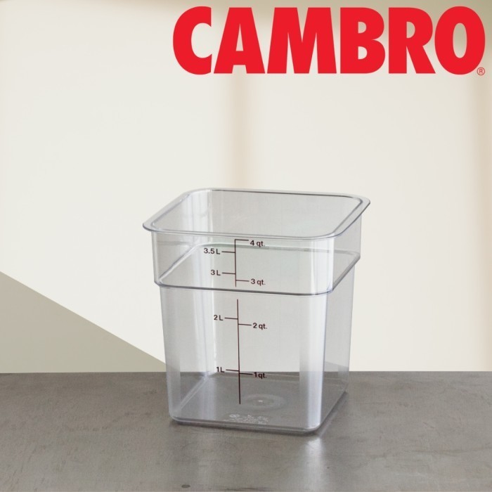 Jual Kontainer Makanan Cambro Square Food Storage Container 3.8L ...