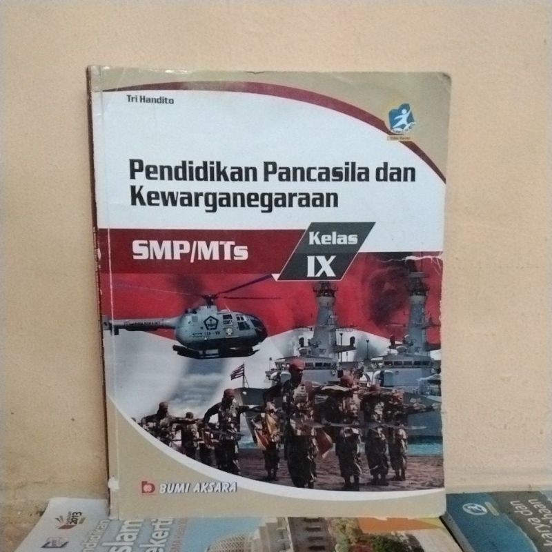 Jual Pendidikan Pancasila dan kewarganegaraan untuk SMP MTS kelas IX 3 9 edisi revisi Bumi ...