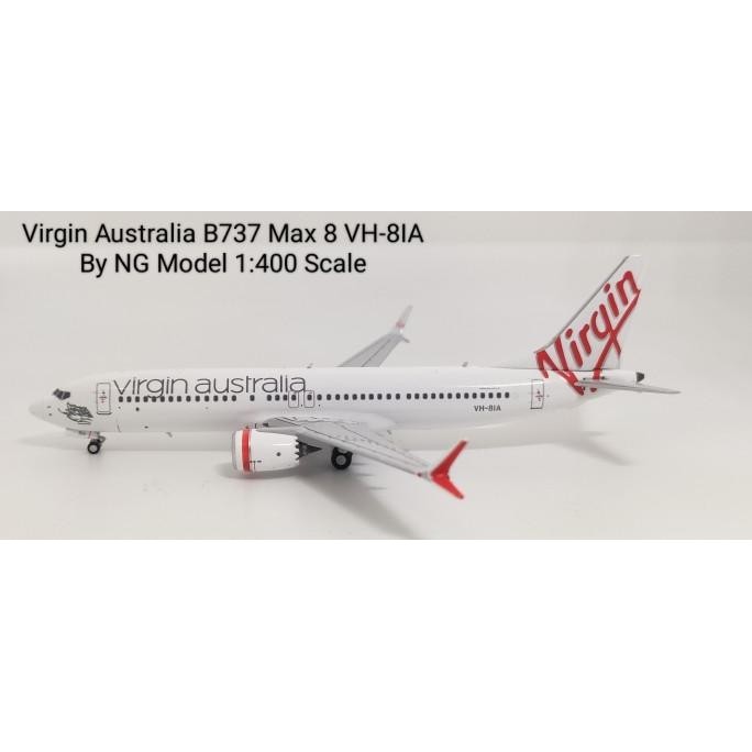 Jual Virgin Australia B737 Max 8 VH-8IA By NG Model 1:400 Scale ...