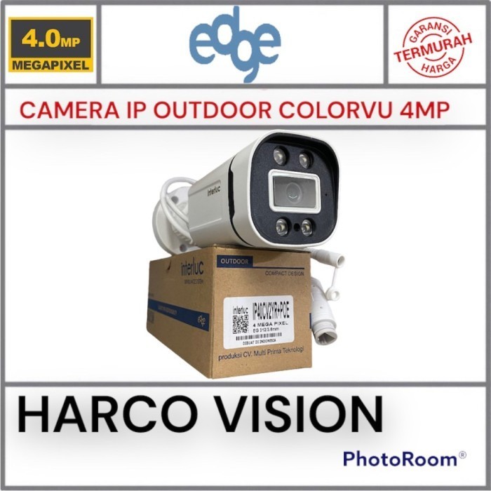 Jual Ip Camera Edge Ip40X+Poe Asli 4Mp Cctv Outdoor / Indoor Onvif Nvr ...